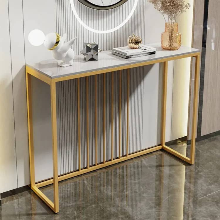 Modern Design Golden Console Table - Tables & Dining - 1083653407