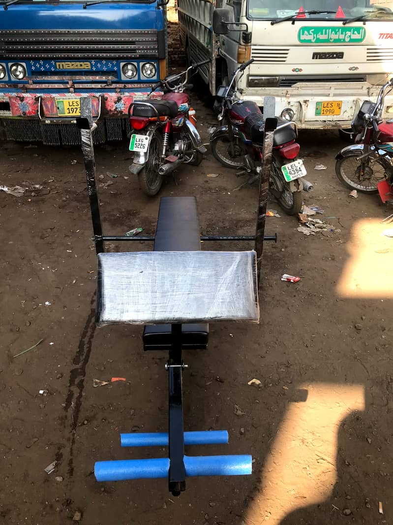 Multi Position Bench Press|Crunches Leg Thigh Exercises Table| - Gym ...