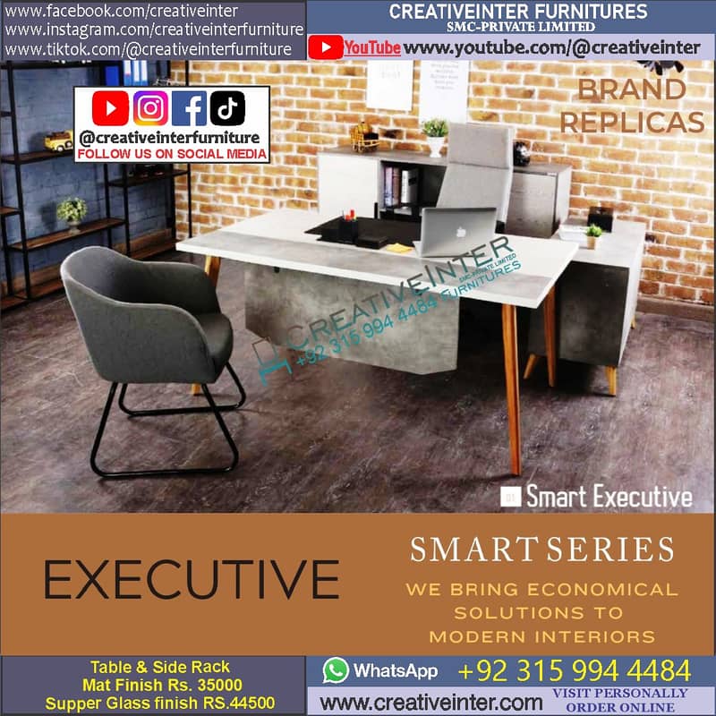 Executive Table CEO Table Manger desk Workstation Office Sofa Study ...