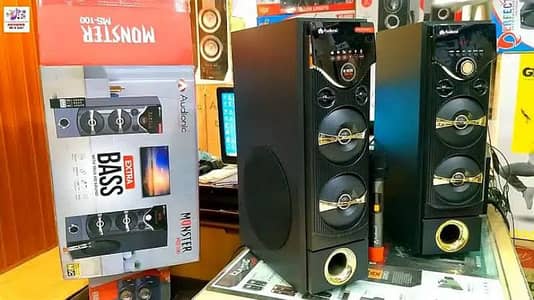 Audionic Monster MS-100 - Woofers System - Speakers - Room Theater ...