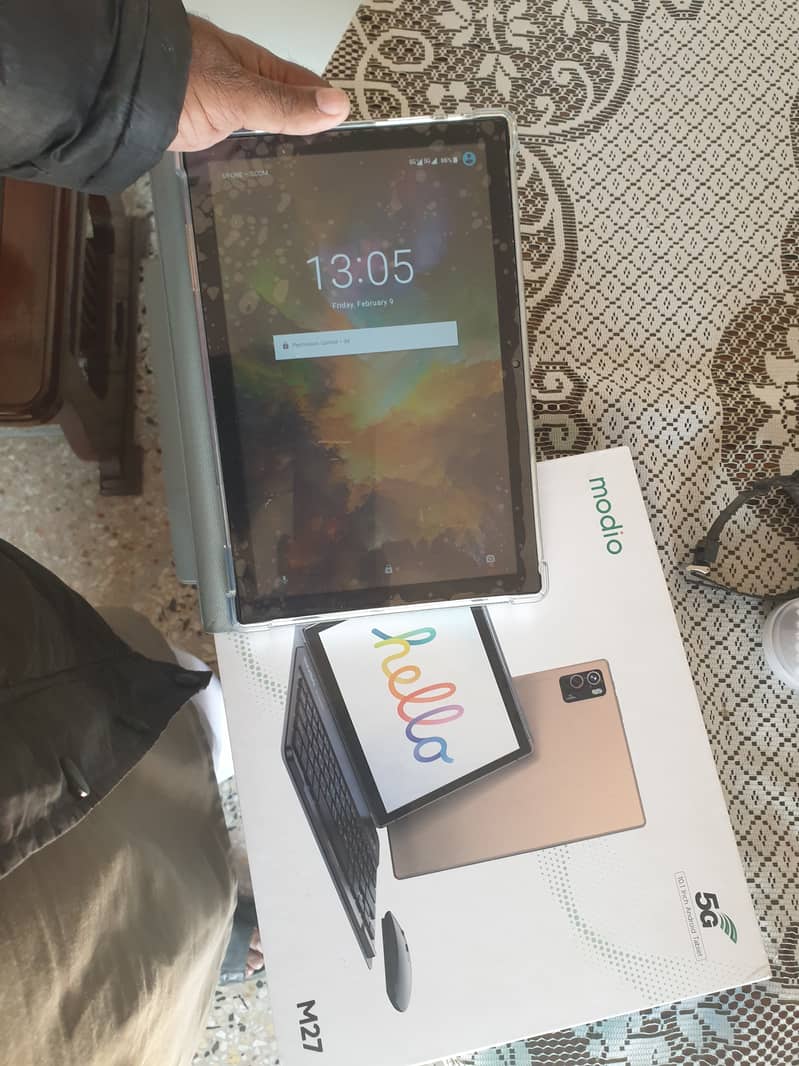 MODIO M27 Dual sim 5g Tab 8gb ram and 256 rom - Tablets - 1083932438