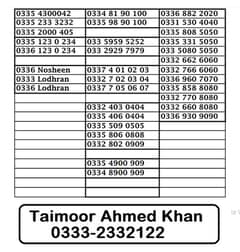 Golden Number Ufone in Pakistan, Free classifieds in Pakistan | OLX ...