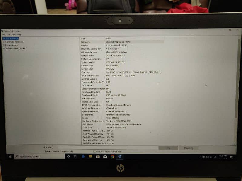 HP Probook 450 G7 Core i5 10th Generation - Laptops - 1084101191