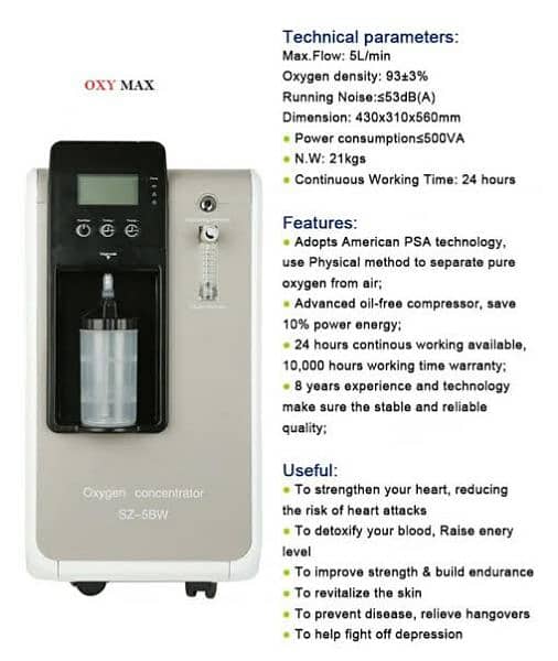 OXYGEN CONCENTRATOR - Air Purifiers & Humidifiers - 1084106658