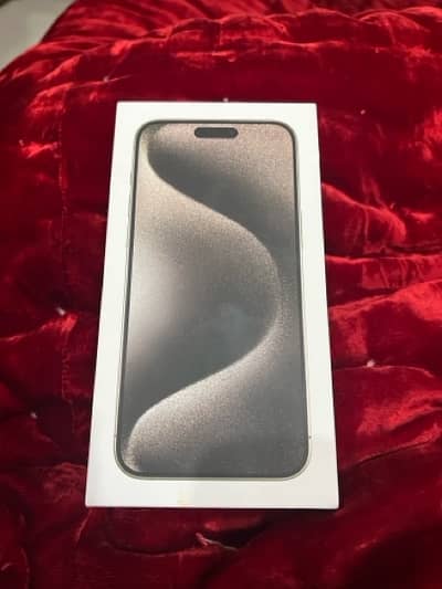 iPhone 15 pro max Box pack - Mobile Phones - 1084119217