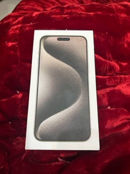 iPhone 15 pro max Box pack - Mobile Phones - 1084119217