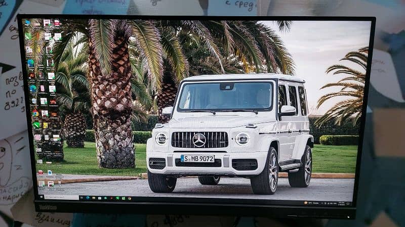 LED Lenovo 24 borderless,PC Full set keyboard mouse - Computer & Laptop ...