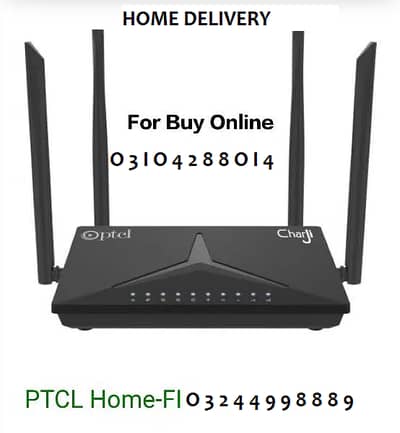 PTCL CHARJI 4G Router Home Fi 4 LAN PORT - Networking - 1084384806