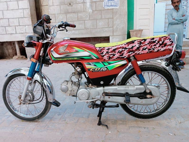 Honda CD 2022 modal applied for letter - Standard - 1084404126