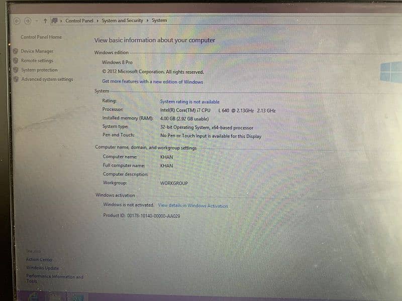 hp core i7 first gen - Laptops - 1084526563