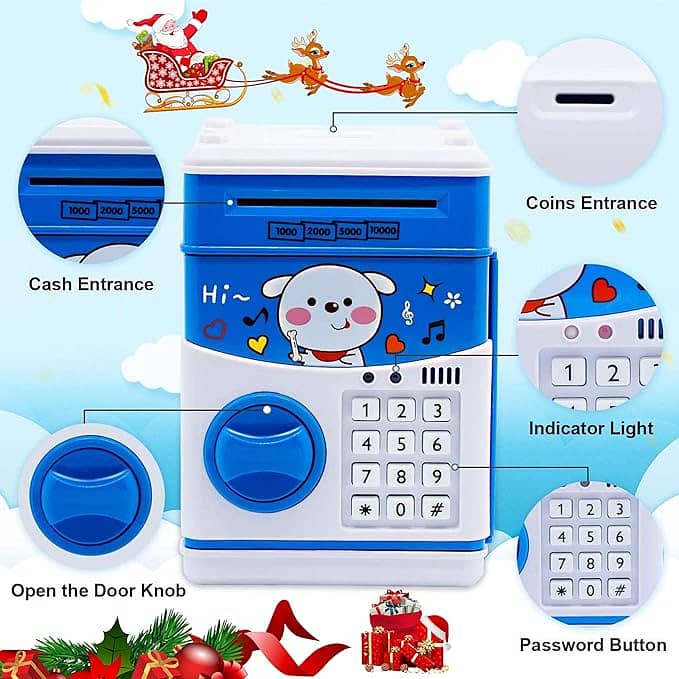 New Stock (Kids Mini ATM Machine Toy - Money Saving Machine - Gullak ...