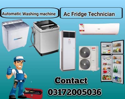 Split Ac & washing machine repair home services - Electronics ...