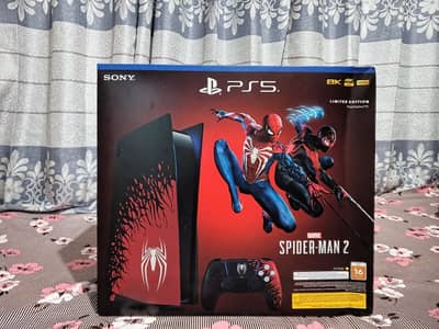 Ps5 Limited Edition Spiderman 2 Box Packed Disc and Digital 825GB ...