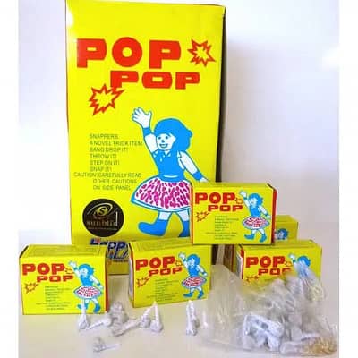 1 Fullbox (each box contains 50 Packs) Pop Pop Snappers Crackers - Toys ...