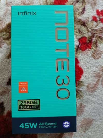 infinix note 30, 16gb ram, 256gb rom, 1 month used - Mobile Phones ...