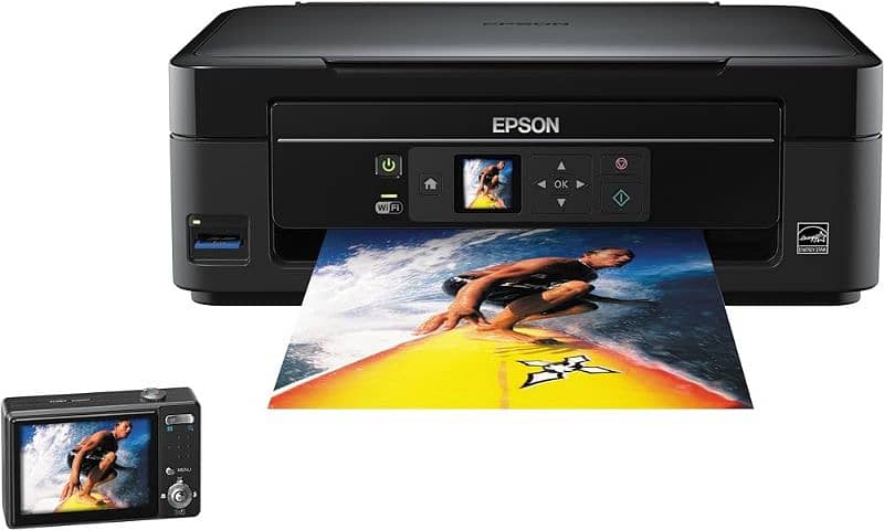 Epson sx 435 wifi colour black print all in one printer - Printers ...