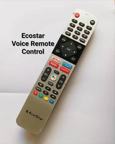 Eco Star Voice Remote For Smart LED Available 03269413521 - TV Remotes ...