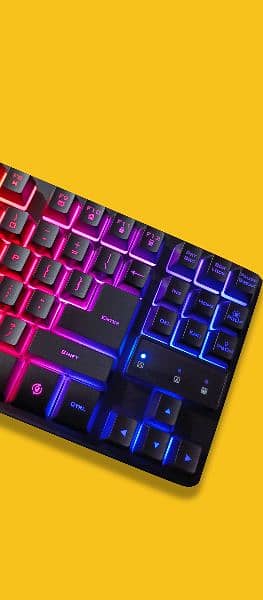 Mechanical membrane Rgb keyboard premium - Gaming Accessories - 1085942950