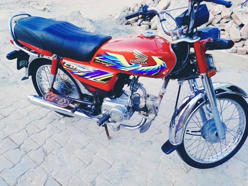 Honda CD70 2021 (All Punjab Number) - Standard - 1086059731