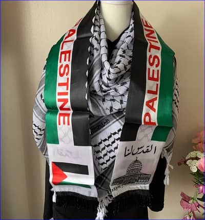 Palestine Muffler Scarf ,18 ft Palestine Flag | Free Palestine Flag ...