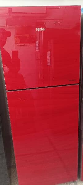 Haier glass Door fridge medium size model HRF 276 - Refrigerators ...
