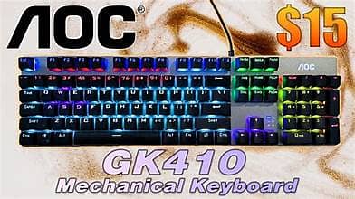 Mechanical Keyboard Aoc GK410 - Computer & Laptop Accessories - 1086160278