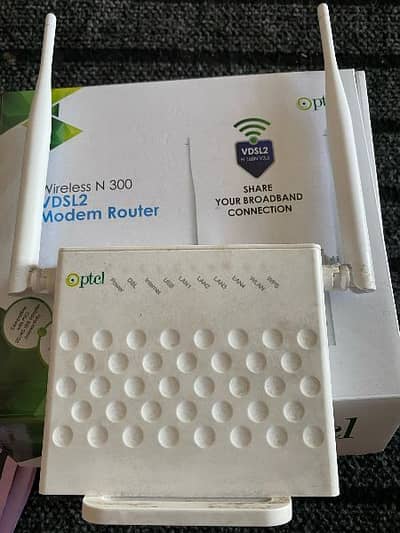 PTCL Router Modem with Complete Box - Networking - 1086174270