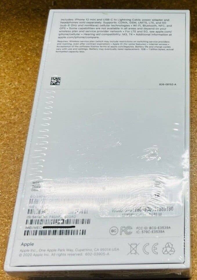 Apple iPhone 12 Mini - (Factory Unlocked, INACTIVE & New) - Restocked ...