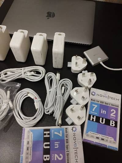 Apple MacBook Charger, Cable, connectors and All Original accessories ...