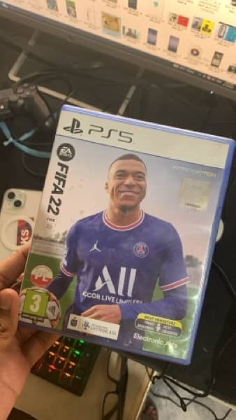 FIFA Ps5 DVD FIFA 22 Games PlayStation ps - Gaming Accessories - 1086440613