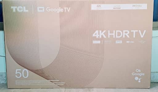 Tcl led 50 inch latest model 50P635 Box pack 0"3"0"0"4"2"9"0"9"3"5 ...