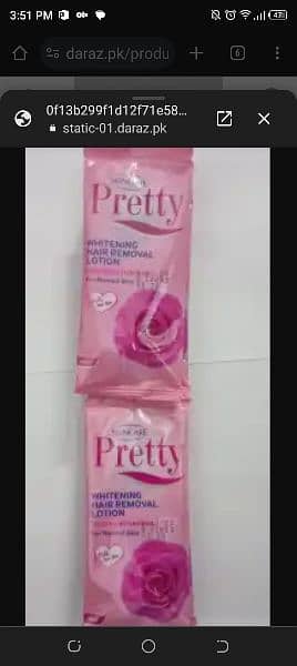 fresh pretty hair removal sachet from skincare - Skin Care - 1086560062