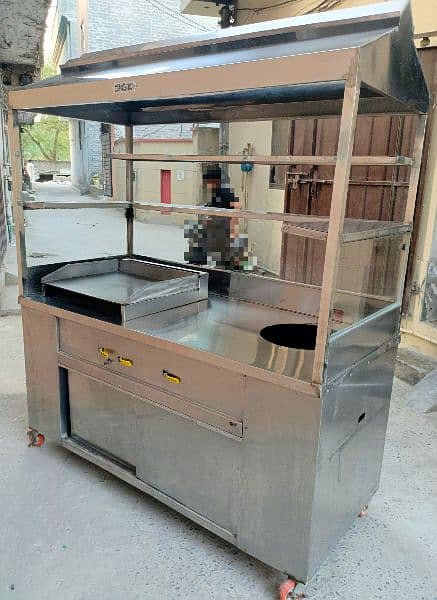 Shawarma and Fries Counter - Food Display Counters - 1086592740