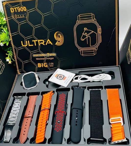 New Box Pack Watch Ultra 7 Straps And Watch Cover - Smart Watches ...