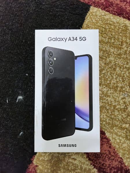 Samsung Galaxy A34 5g Black Color - Mobile Phones - 1086879577