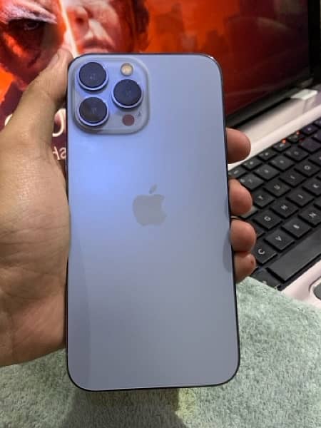 iPhone 13 Pro Max jv non pta 128gb dual sim LLA model sera blue ...