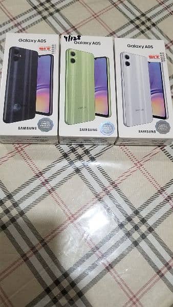Samsung Galaxy A05 Box Packed Official - Mobile Phones - 1087075163