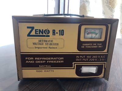 zeno R-10 stabilizer (1000 watts) - Other Home Appliances - 1087376654