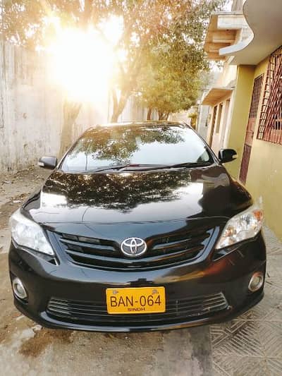 Toyota Corolla XLI 2013 kancha 10/10 bumper to bumper - Cars - 1087437711