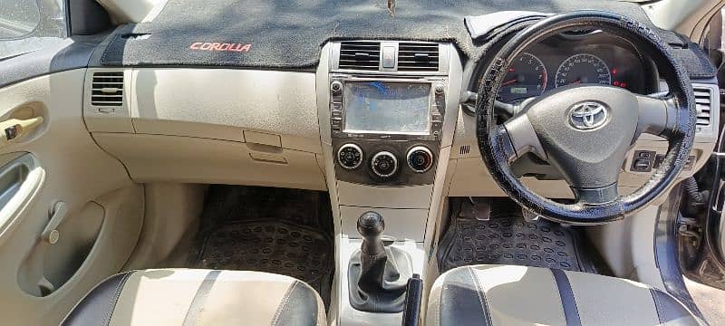 Toyota Corolla XLI 2013 kancha 10/10 bumper to bumper - Cars - 1087437711