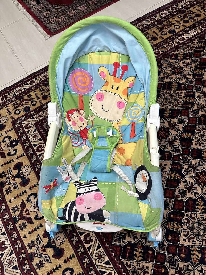 Fisher Price Infant to toddler rocker seat – transforms from rocker to ...