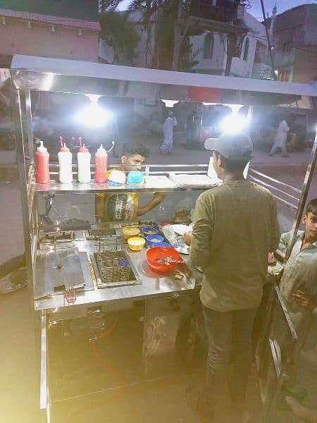 Fries & Fast food counter - Food Display Counters - 1087600644