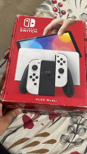 nintendo Switch Oled complete box - Gaming Consoles - 1087639516