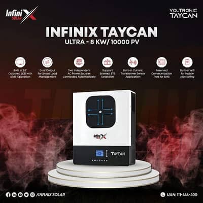 Infinix Taycan Ultra 8KW PV10000 Solar Hybrid Inverter - Solar Inverter ...