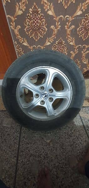 Civic Reborn Rims & Tyres. - Spare Parts - 1088507382