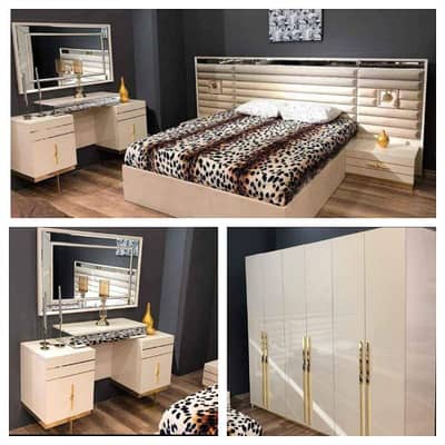 bedroom furniture set 3 piece in dec, polish, & lamination avl. - Beds ...