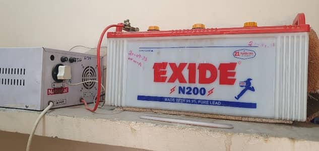 12 Volt Local UPS And 200AH fujika Battery - Batteries - 1088952888