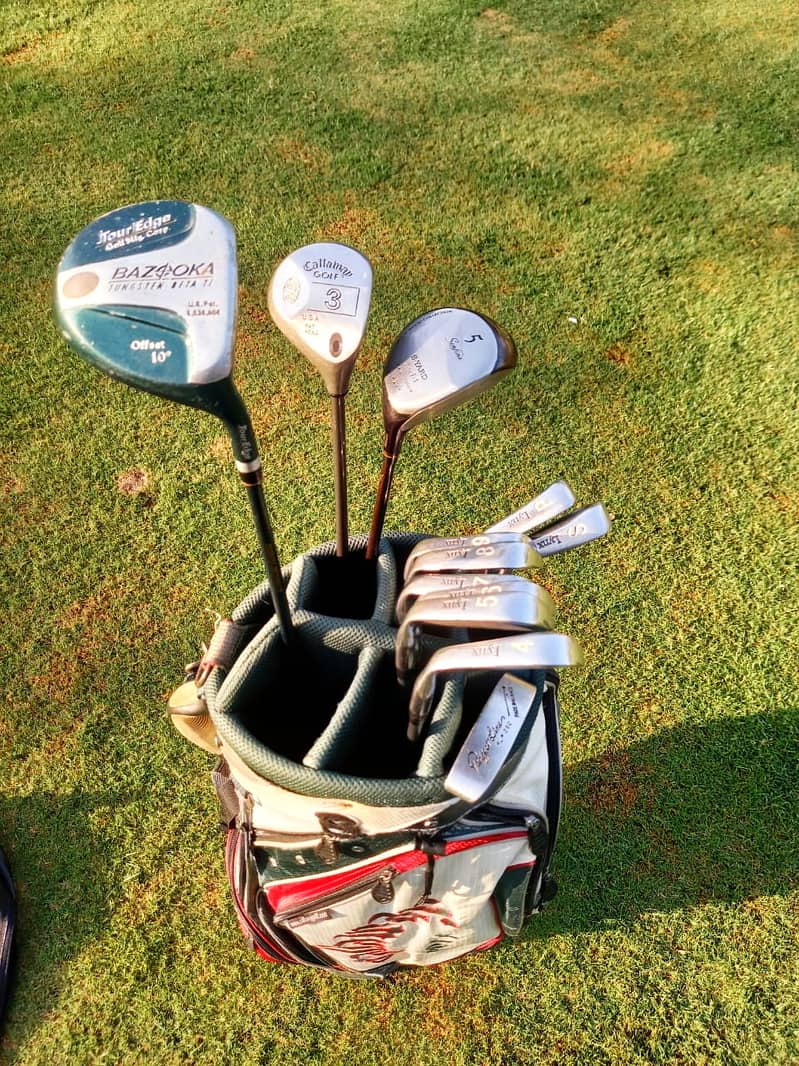 Golf Set. Men's Complete Kit, Woods, Irons,Bag. Putter, Sticks, Clubs ...