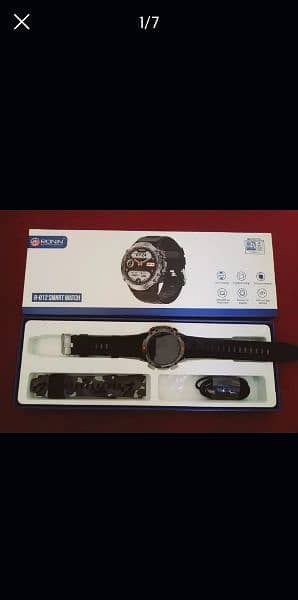 Ronin R-012 Rugged Smart Watch ( Round Dail) - Smart Watches - 1089394732