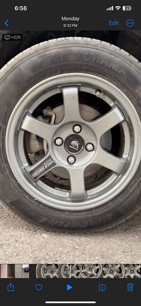 Te37 R15 Rays Volk racing Rims - Cars Accessories - 1089717162